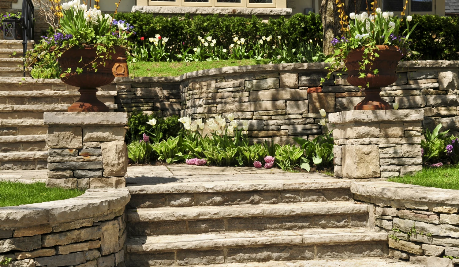 Natural Stone Steps & Pathways - Gradex Company